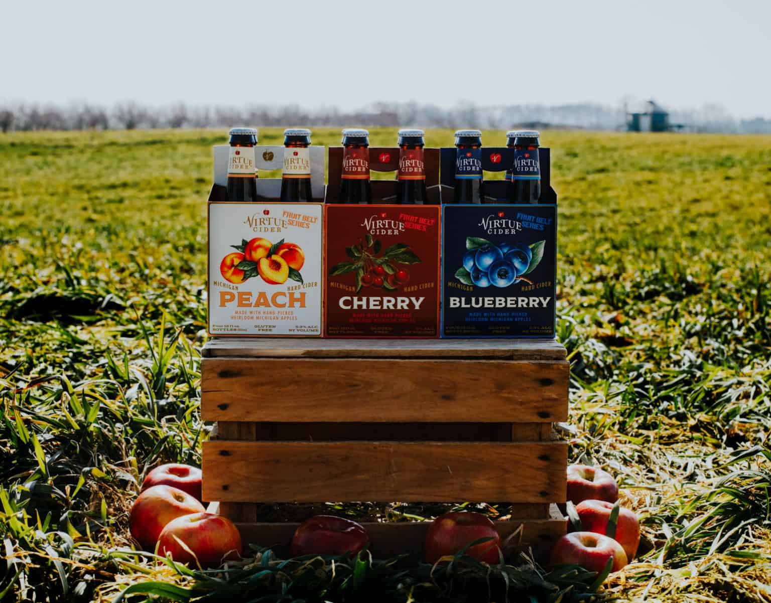 Virtue Cider Launches New Fruit Belt Ciders | Michigan Craft Cider